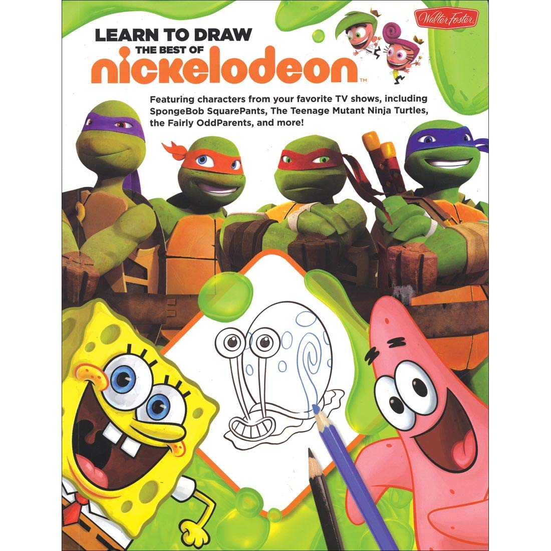 Learn To Draw The Best Of Nickelodeon Featuring Characters From ...