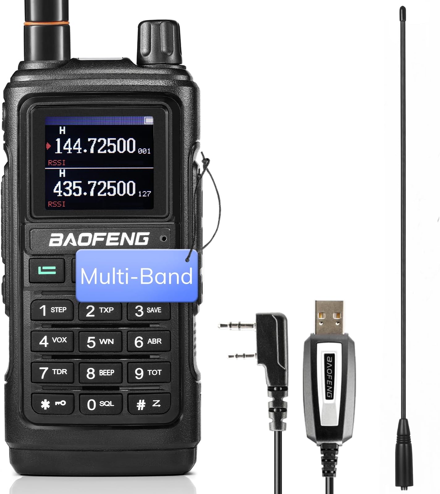 Amazon.com: QUANSHENG UV-5R Plus Ham Radio Long Range Walkie Talkies AM ...