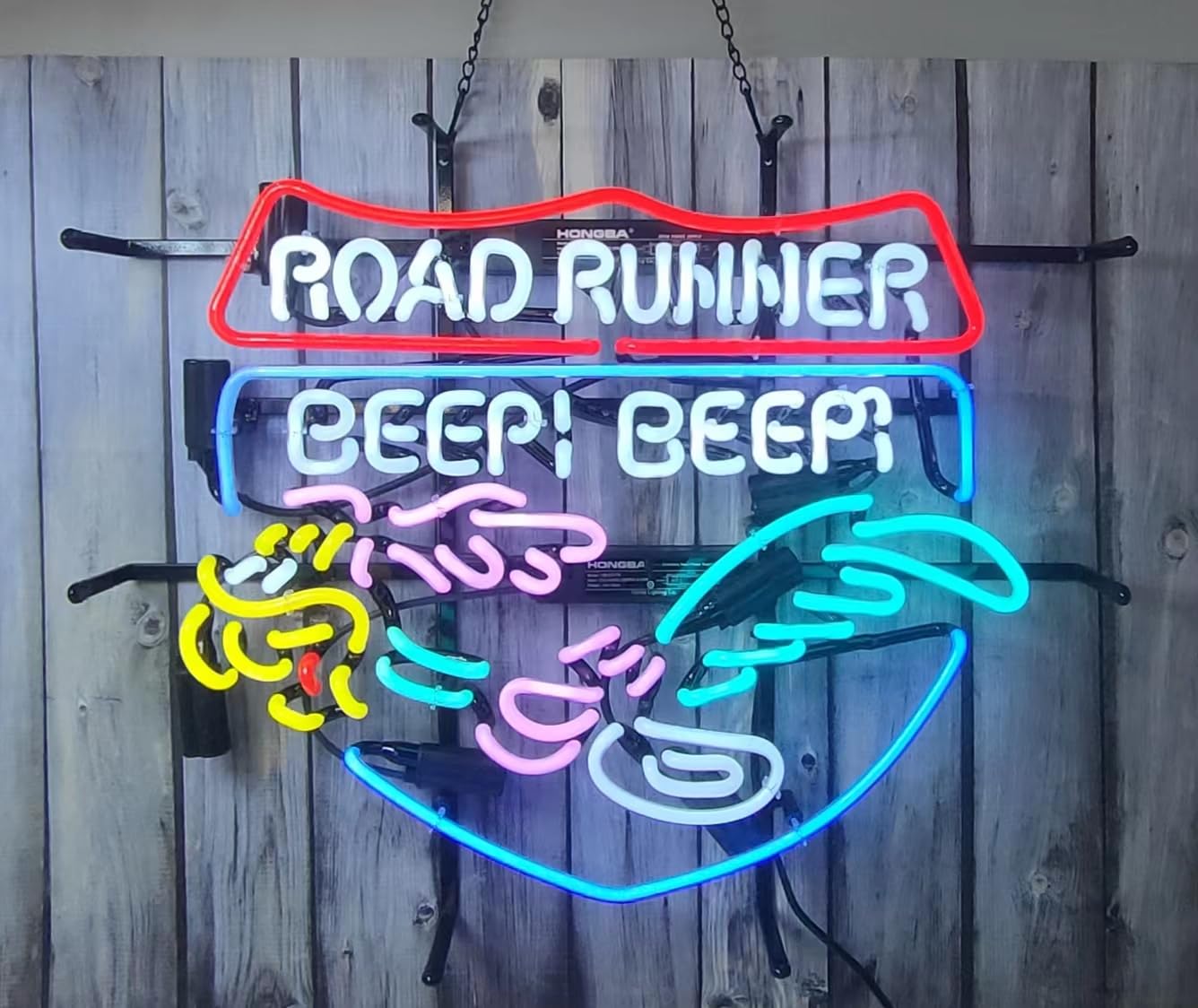 Snapklik.com : Neon Signs For Wall Decor Road Runner Light Sign ...