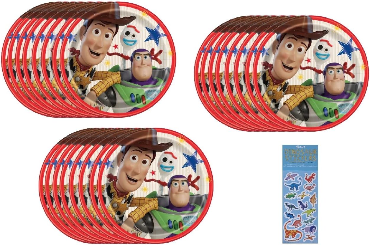 Amazon.com: Unique Toy Story Birthday Party Supplies Bundle Pack ...