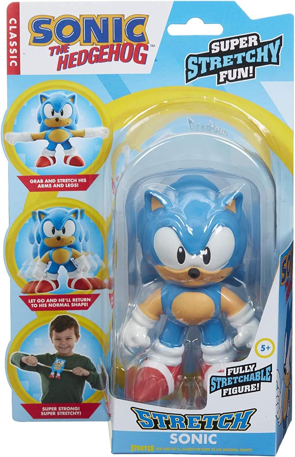Stretchy Stretch Sonic The Hedgehog Mini Stretch Sonic 9.8 Inch (6778 ...