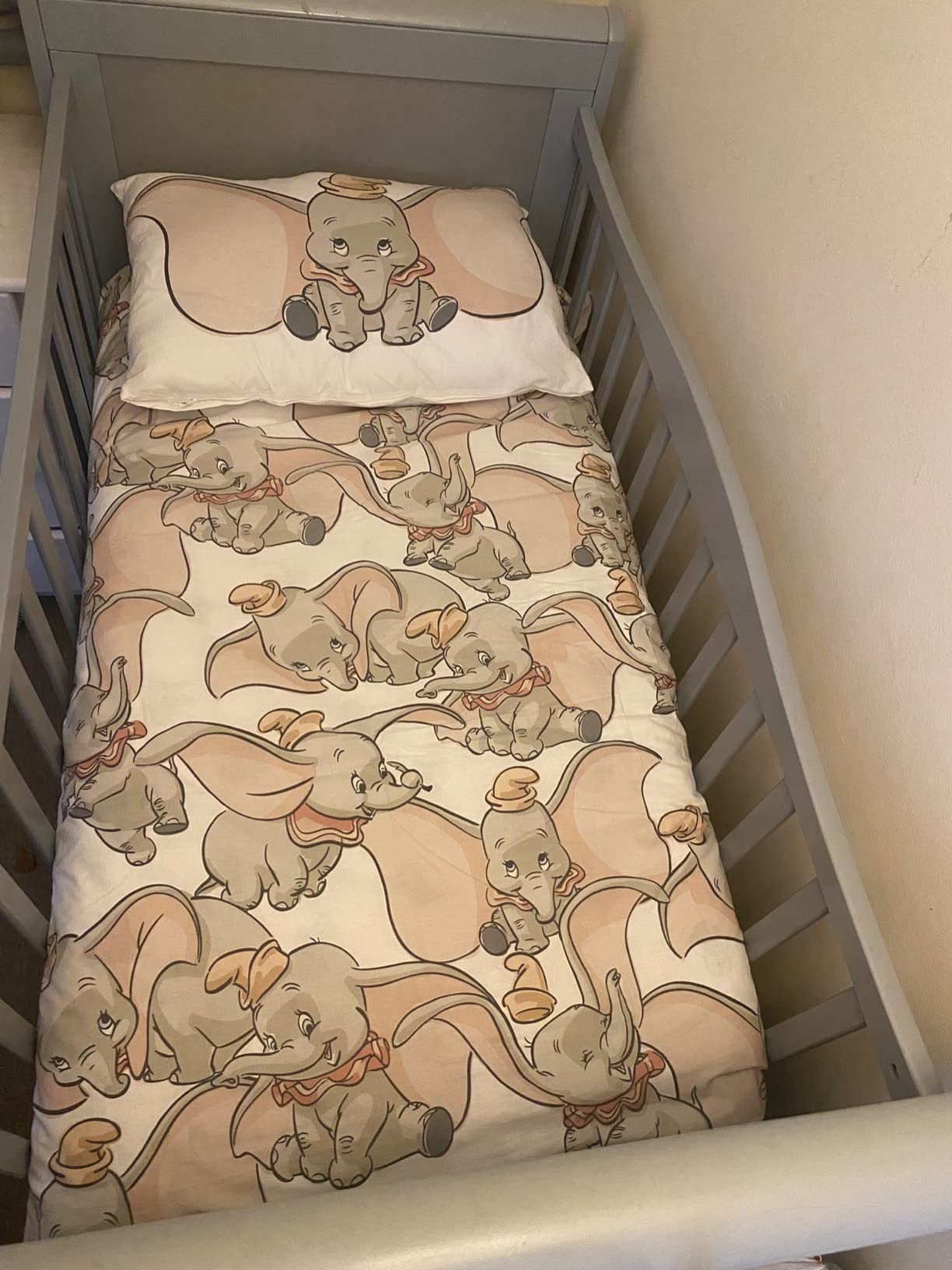 Dumbo Baby Bedding Set - Cotton Duvet Cover : Amazon.co.uk: Baby Products