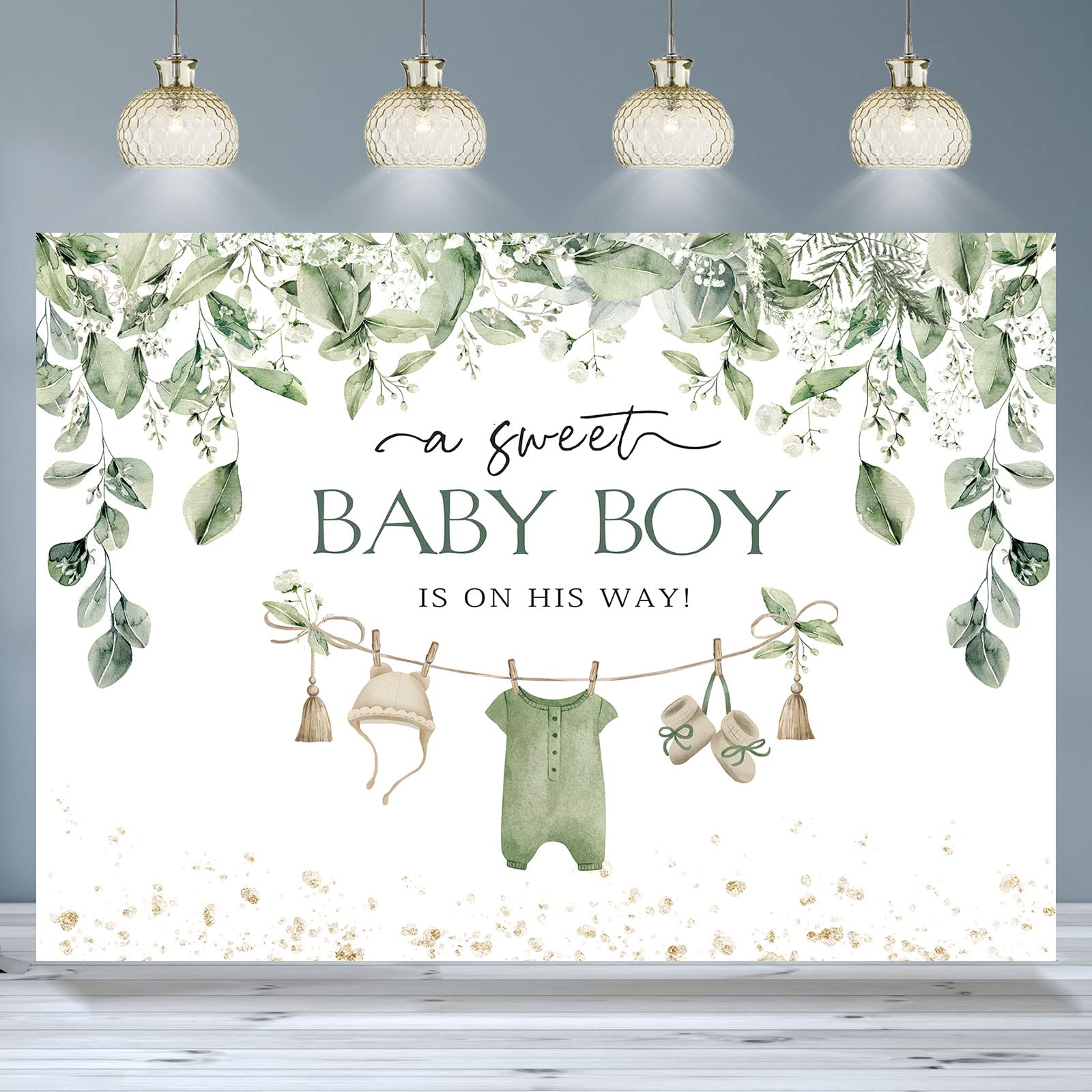 Baby Boy Green Wallpaper