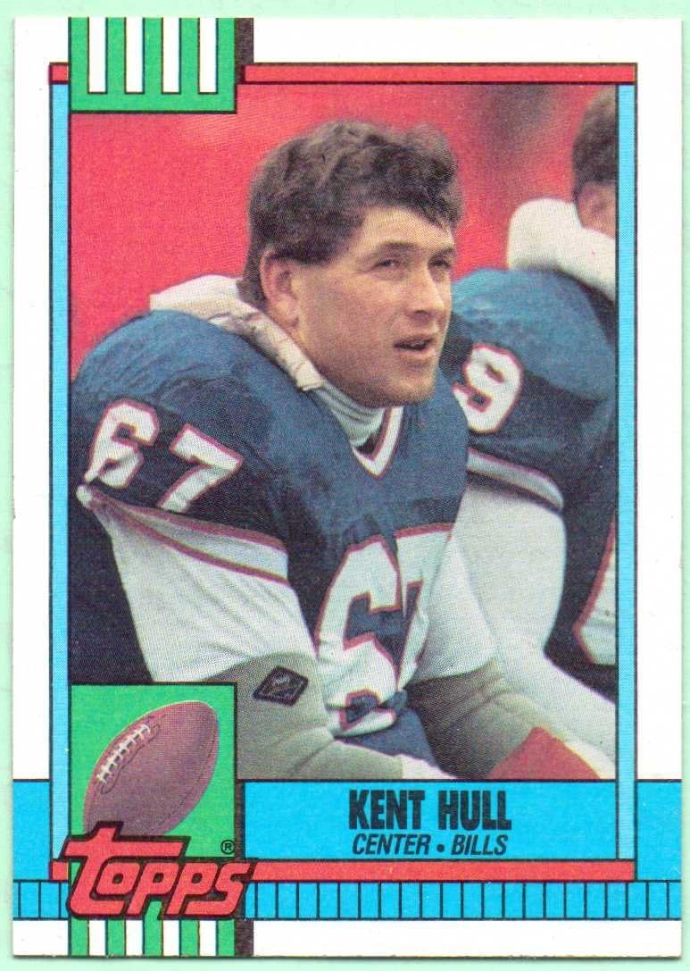 Amazon.com: Kent Hull 1990 Topps #197 - Buffalo Bills : Sports & Outdoors