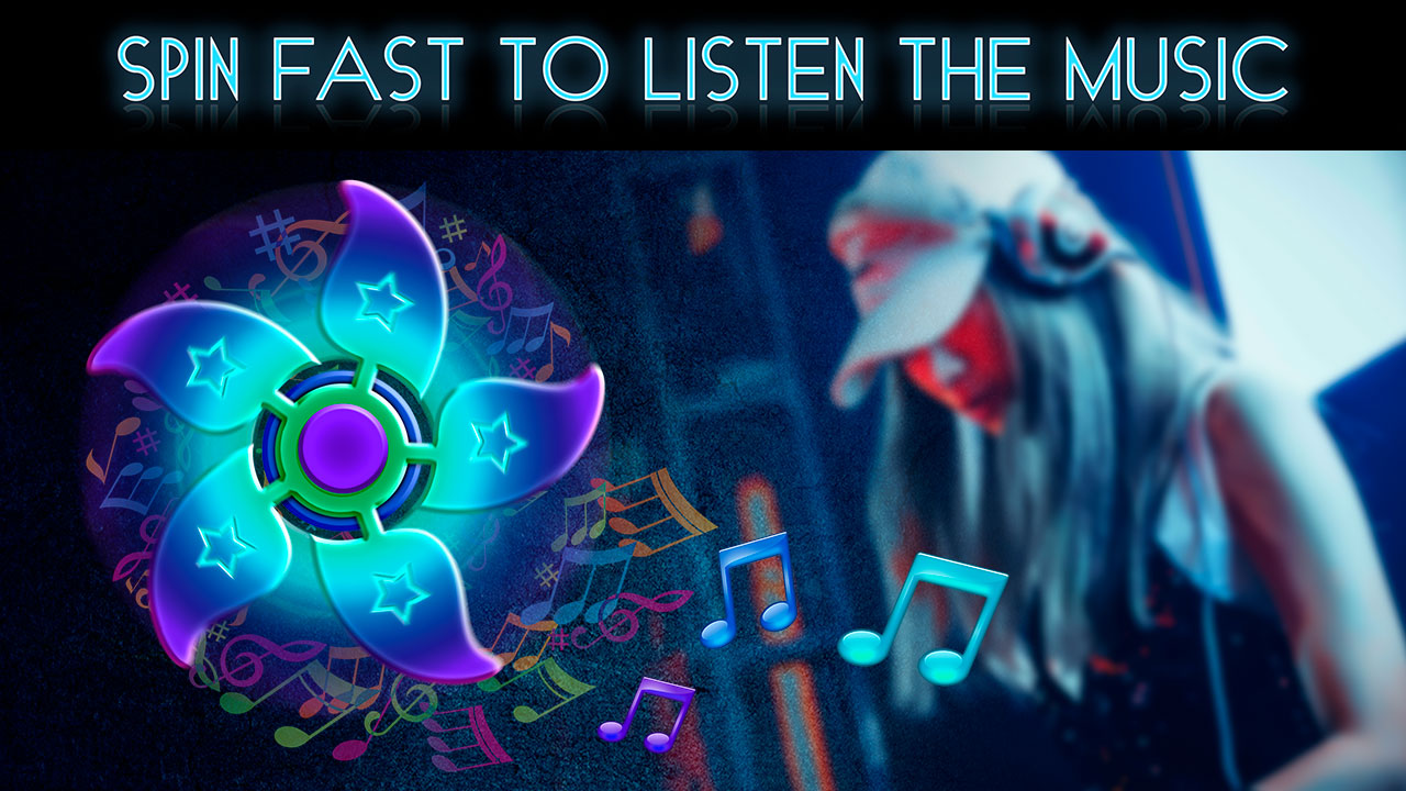 Fidget Spinner with Music: Relaxation Trends | Listen to Music and ...