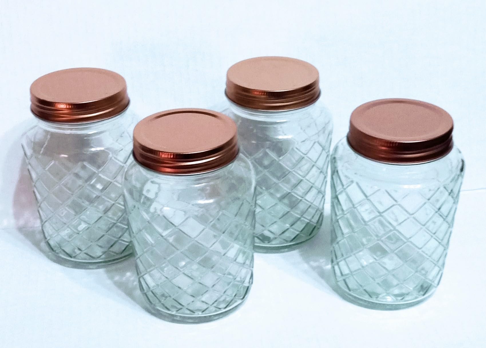 Glass Jars With Metal Lids 16 Oz Toledo Glass Jar With Black Metal Lid