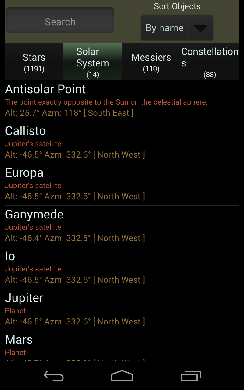 SkEye : Astronomy app for Android - App on Amazon Appstore