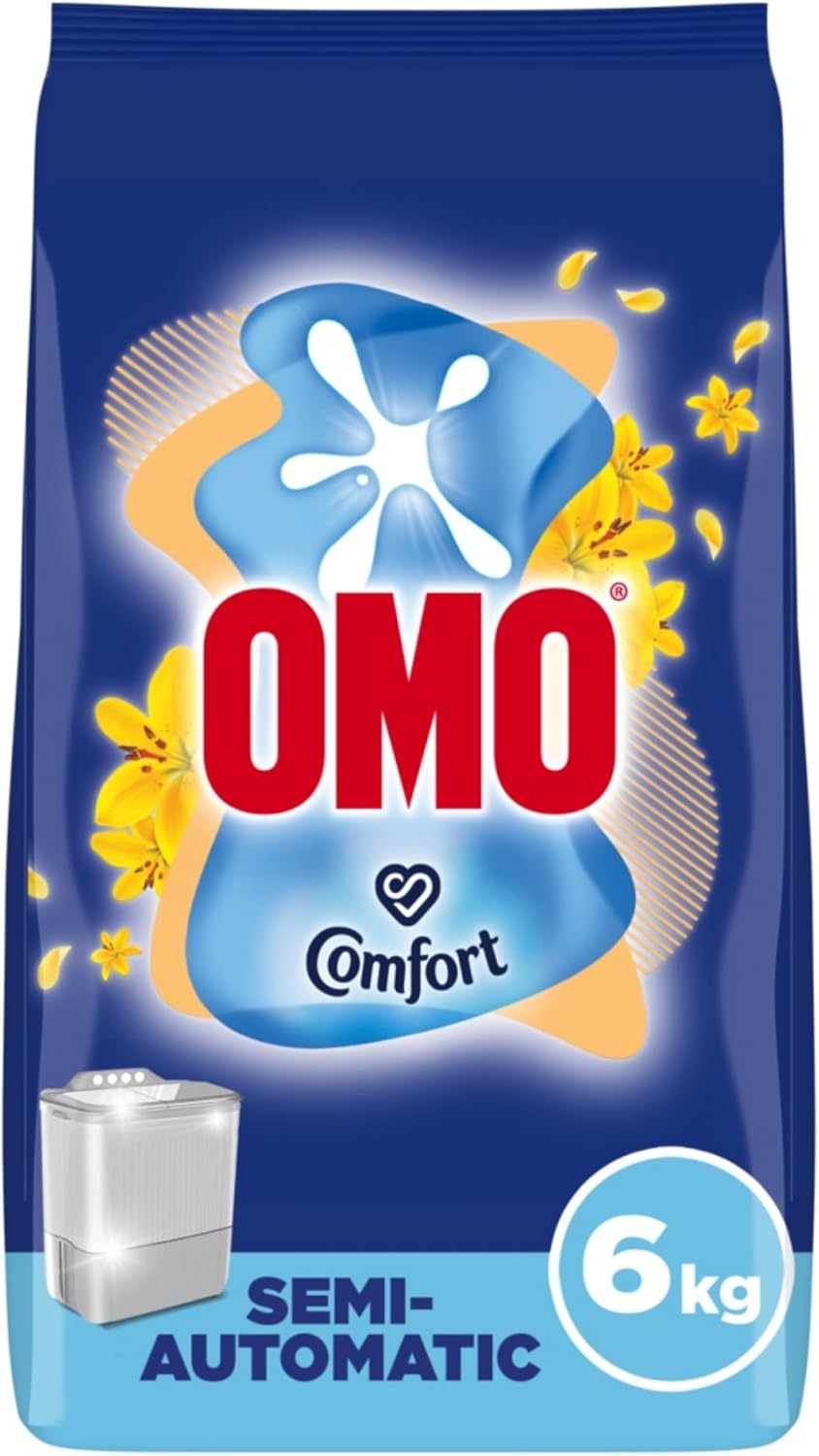 OMO Semi-Automatic Laundry Detergent Powder, Touch of Comfort, up to ...