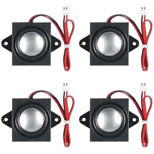 DWEII Wings 4 PCS Speaker 3 Watt 8 Ohm Mini Speaker 8ohm 3w ...