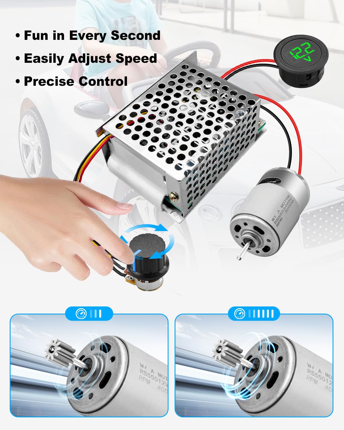 Snapklik.com : Power Wheel Battery Adapter Converter Kit Fit For DeWalt ...