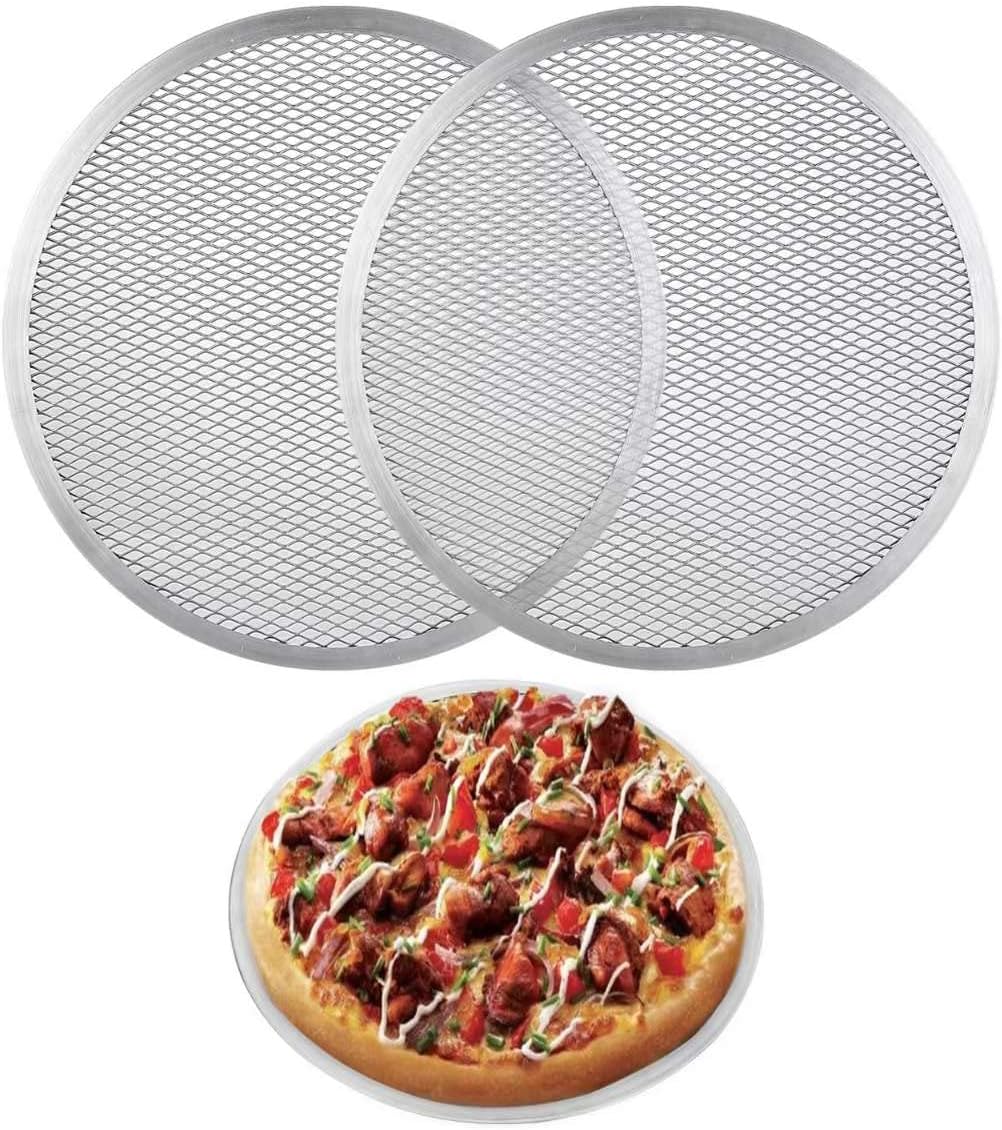 Amazon.com: WOPPLXY 3 Pcs 12 Inch Pizza Screen, Restaurant-Grade ...