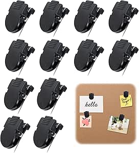 Amazon.com: RJLCTH 12 Pcs Cubicle Clips for Fabric Walls, Durable ...