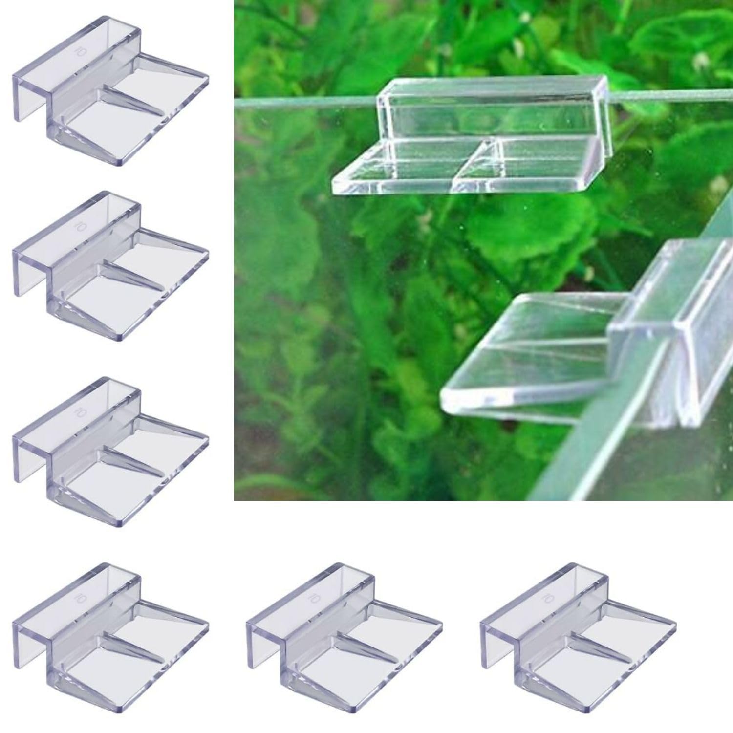 VAYINATO® 6 Pcs Acrylic Aquarium Fish Tank Glass Clossing Top Lid Cover ...