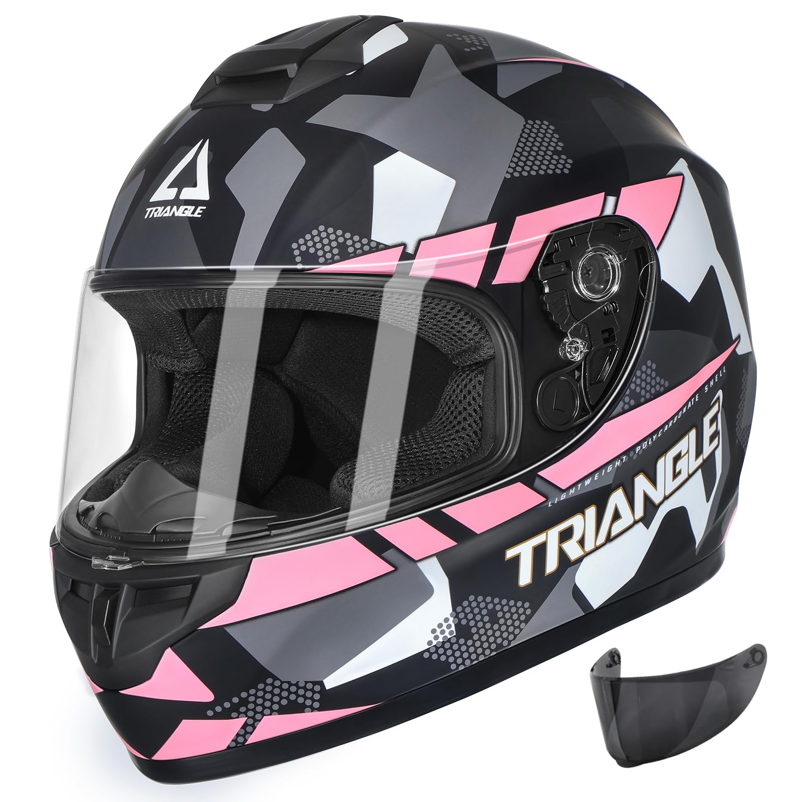 Snapklik.com : TRIANGLE Motorcycle Helmets Full Face Helmet For Adult ...
