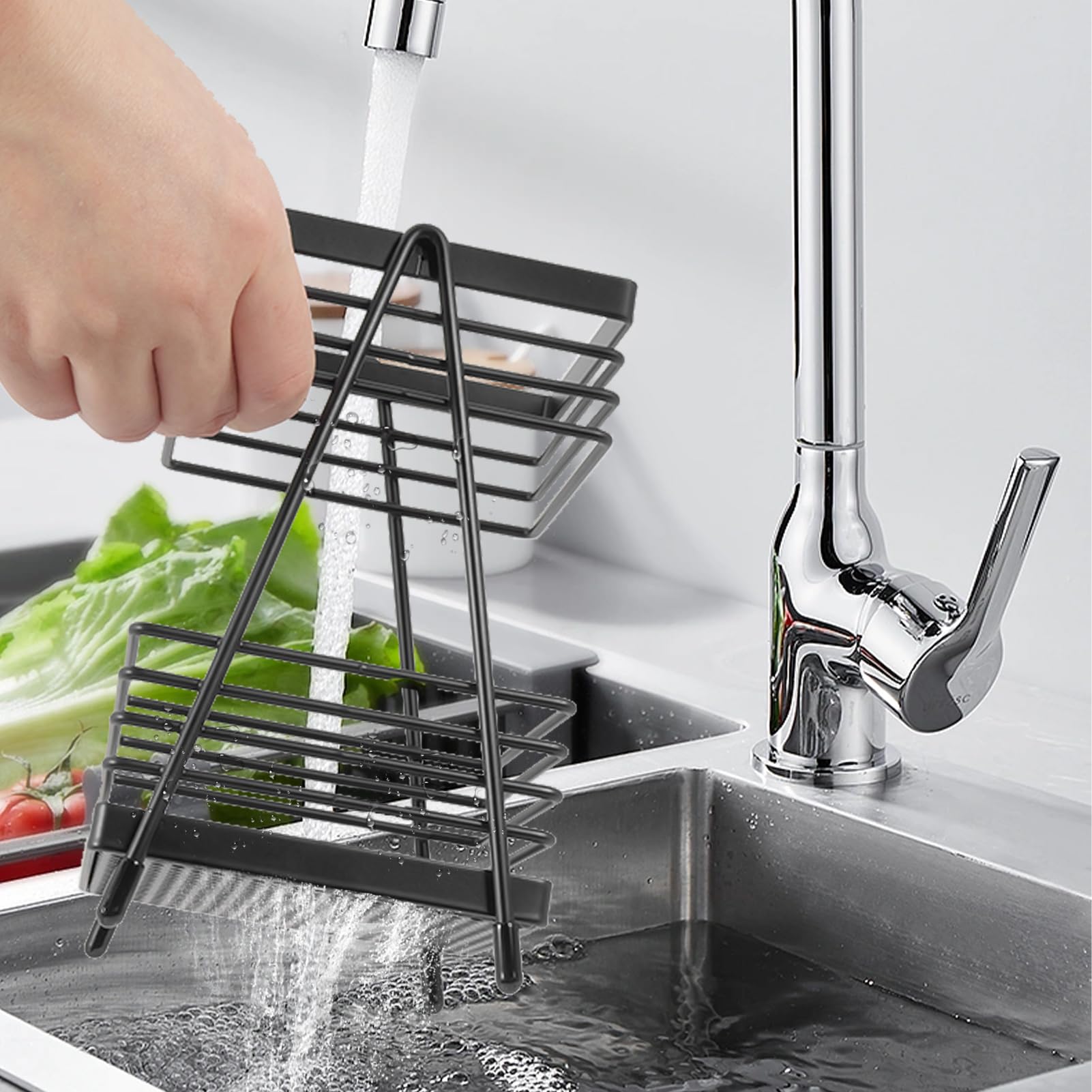Snapklik.com : Kitchen Utensil Holder For Countertop ,Wall Mounted ...