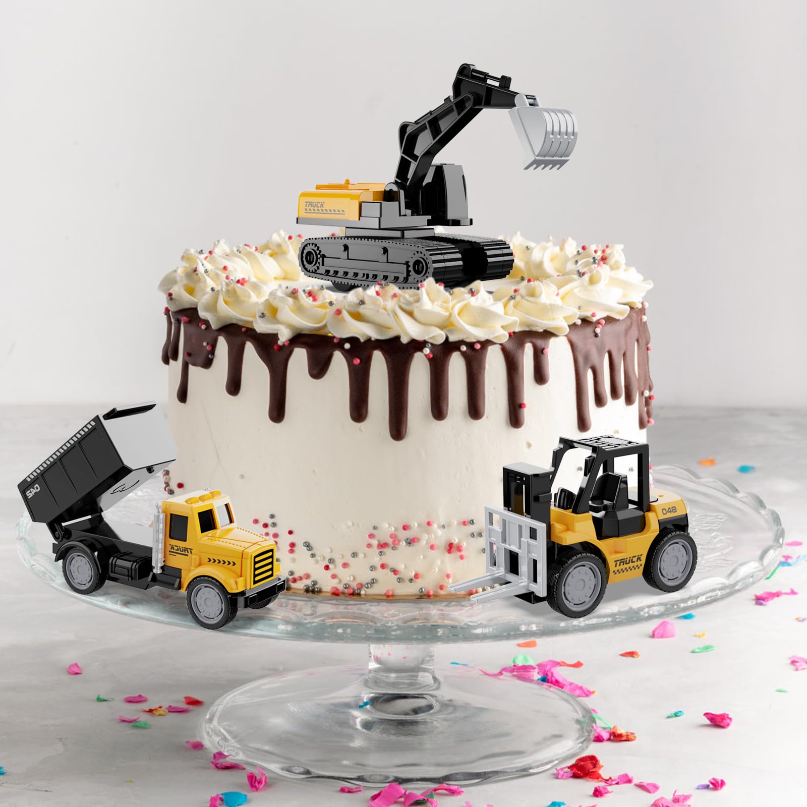 Snapklik.com : Mini Construction Vehicles,8Pcs Construction Toys Set ...