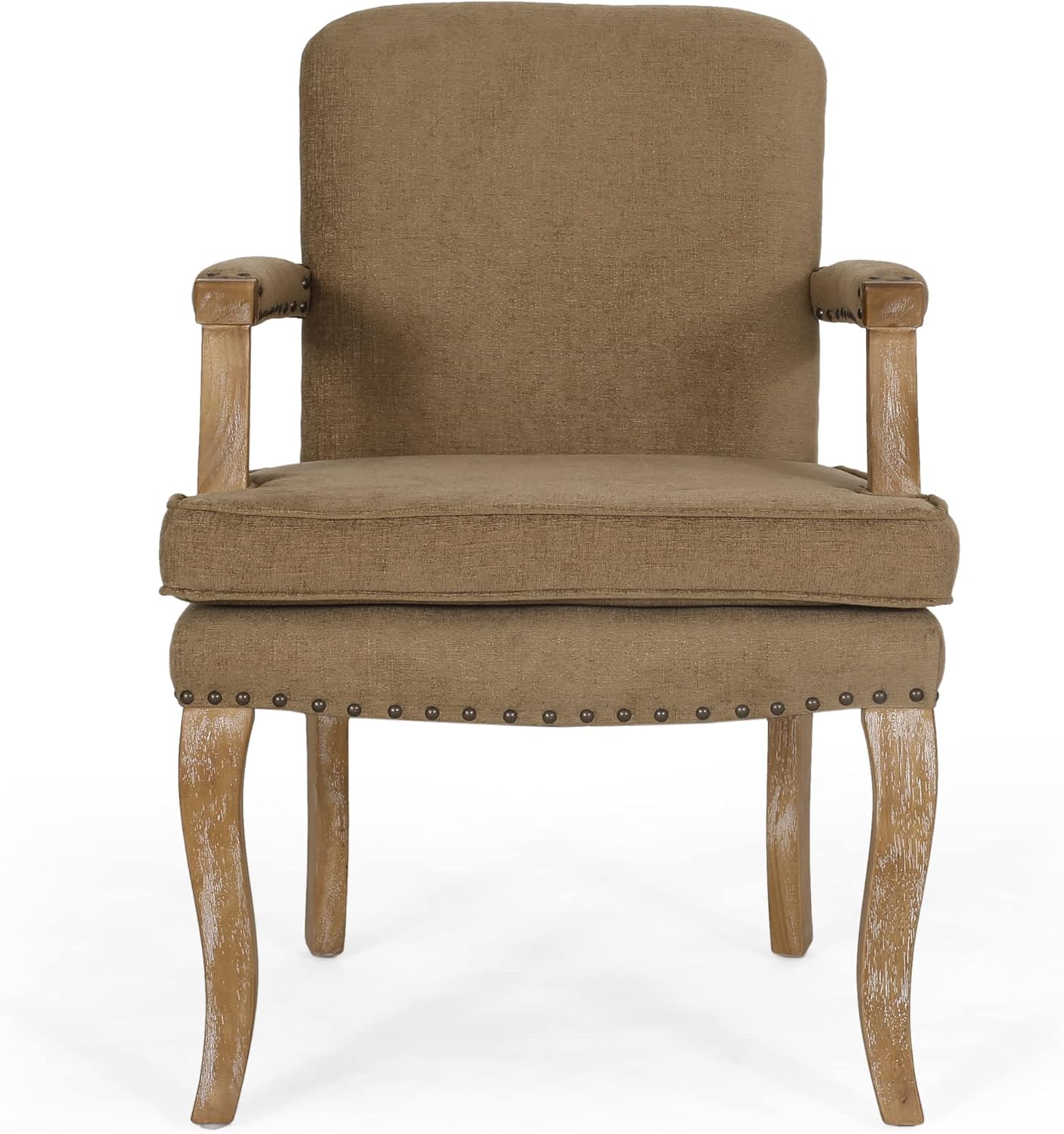 Amazon.com: Christopher Knight Home Drouin Armchair, Dark Beige ...