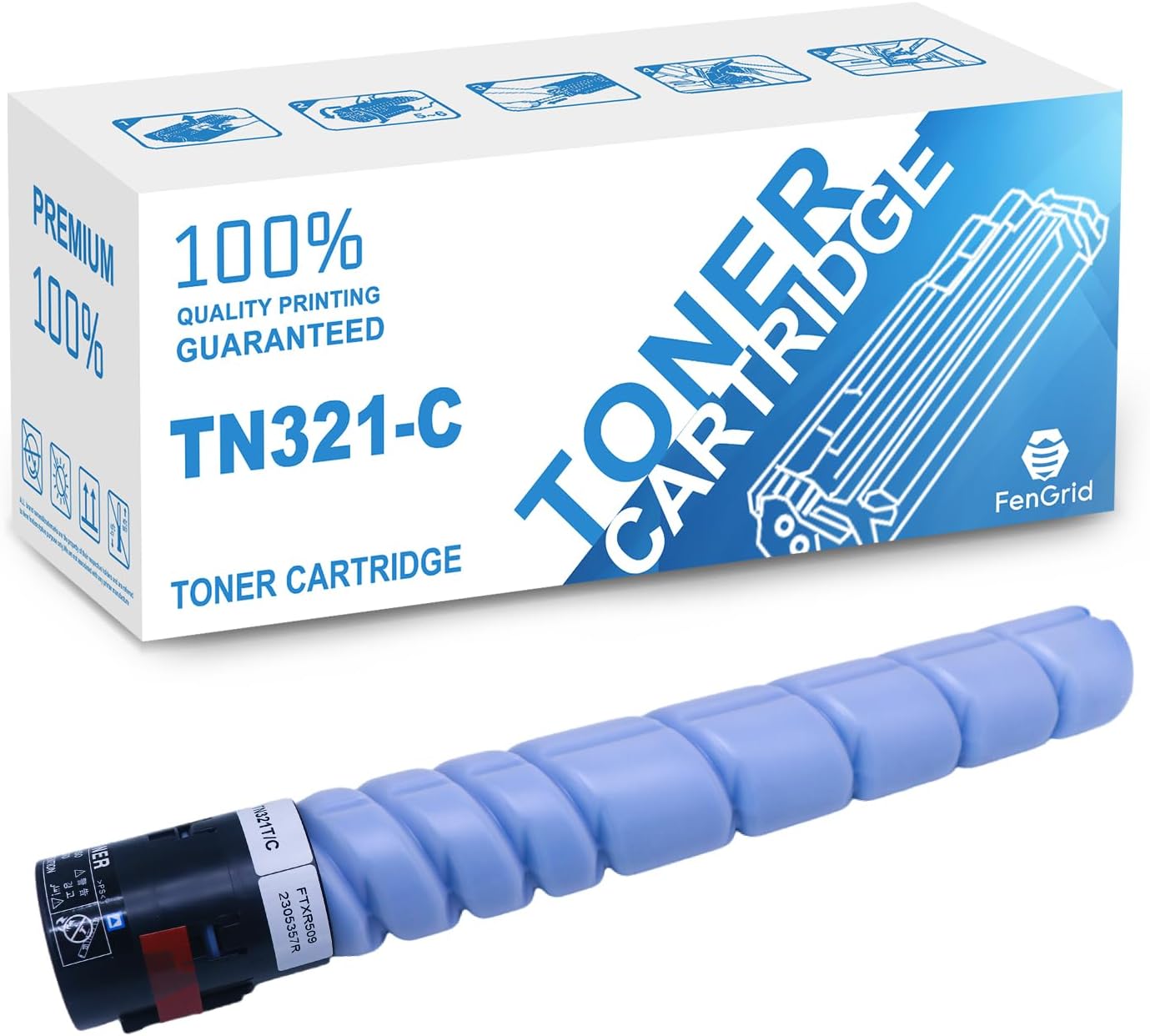 Amazon.com: FenGrid TN321 TN-321 Toner Cartridge A33K430 TN321C ...