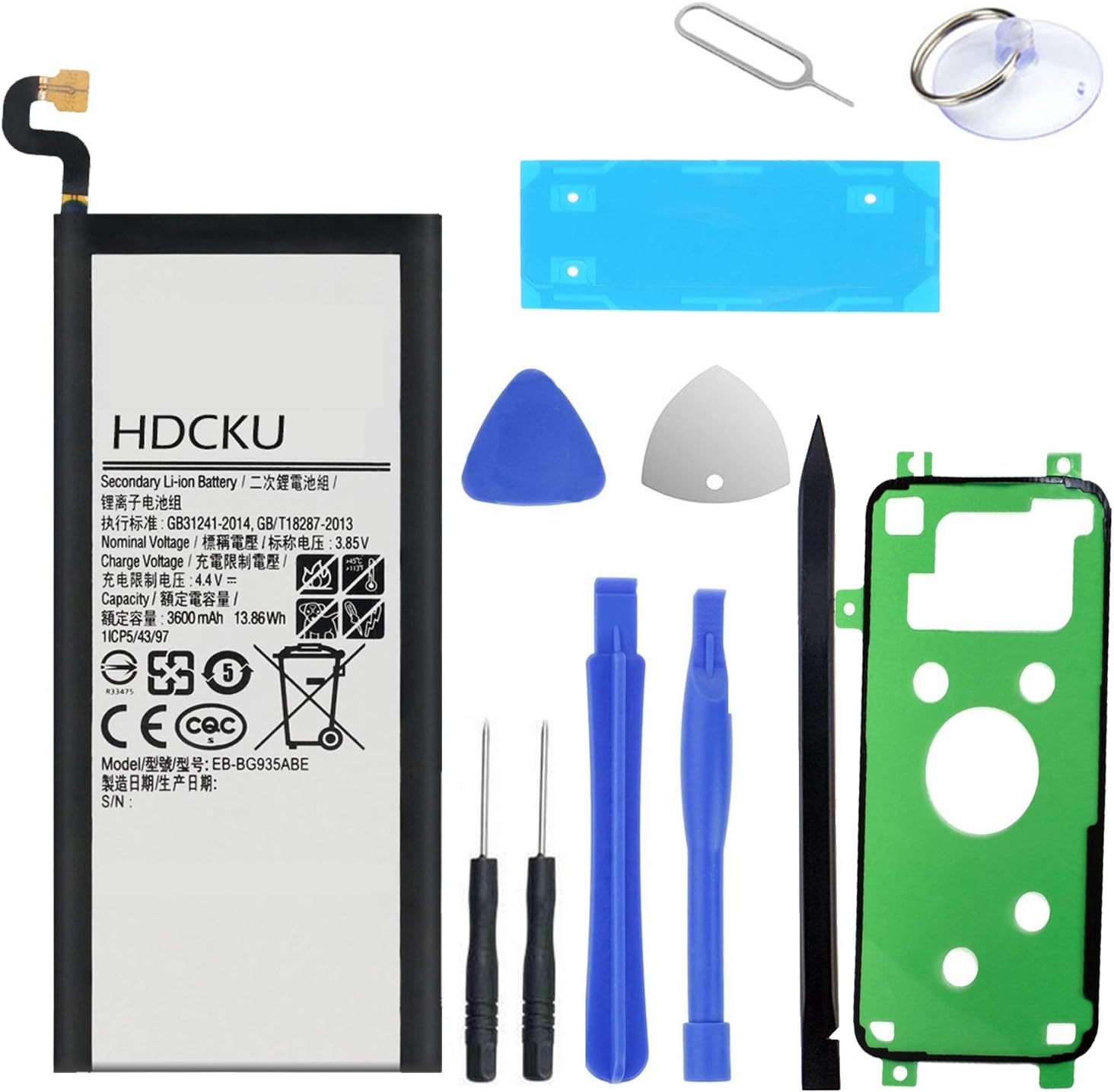 Amazon.com: COMBOMAX for Galaxy A10e A20e Battery Replacement, EB ...