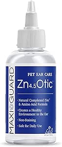 Amazon.com : Maxi-Guard Pet Ear Care Zn4.5 Otic for Dogs, Cats, Exotics ...