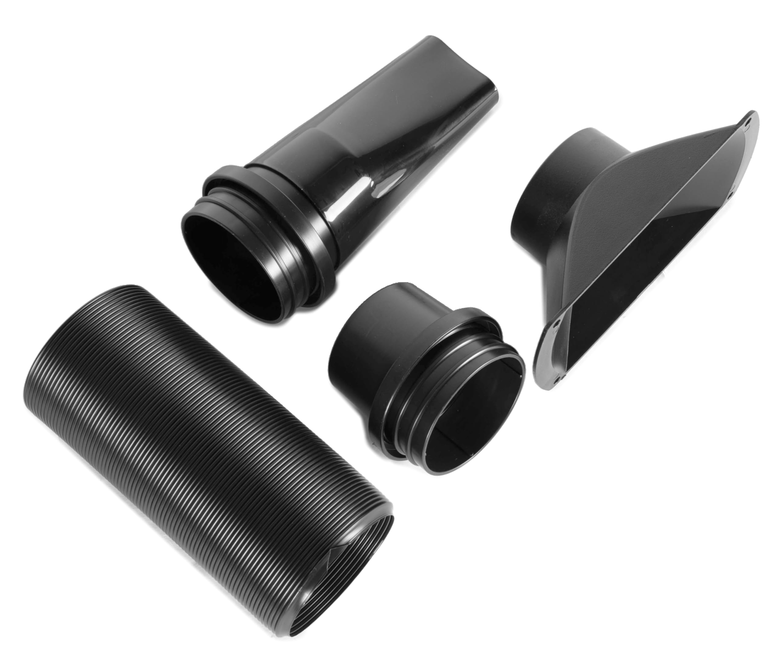 Snapklik.com : WEN 4-Inch By 36-Inch Flexible And Sculptable Dust Hose Kit