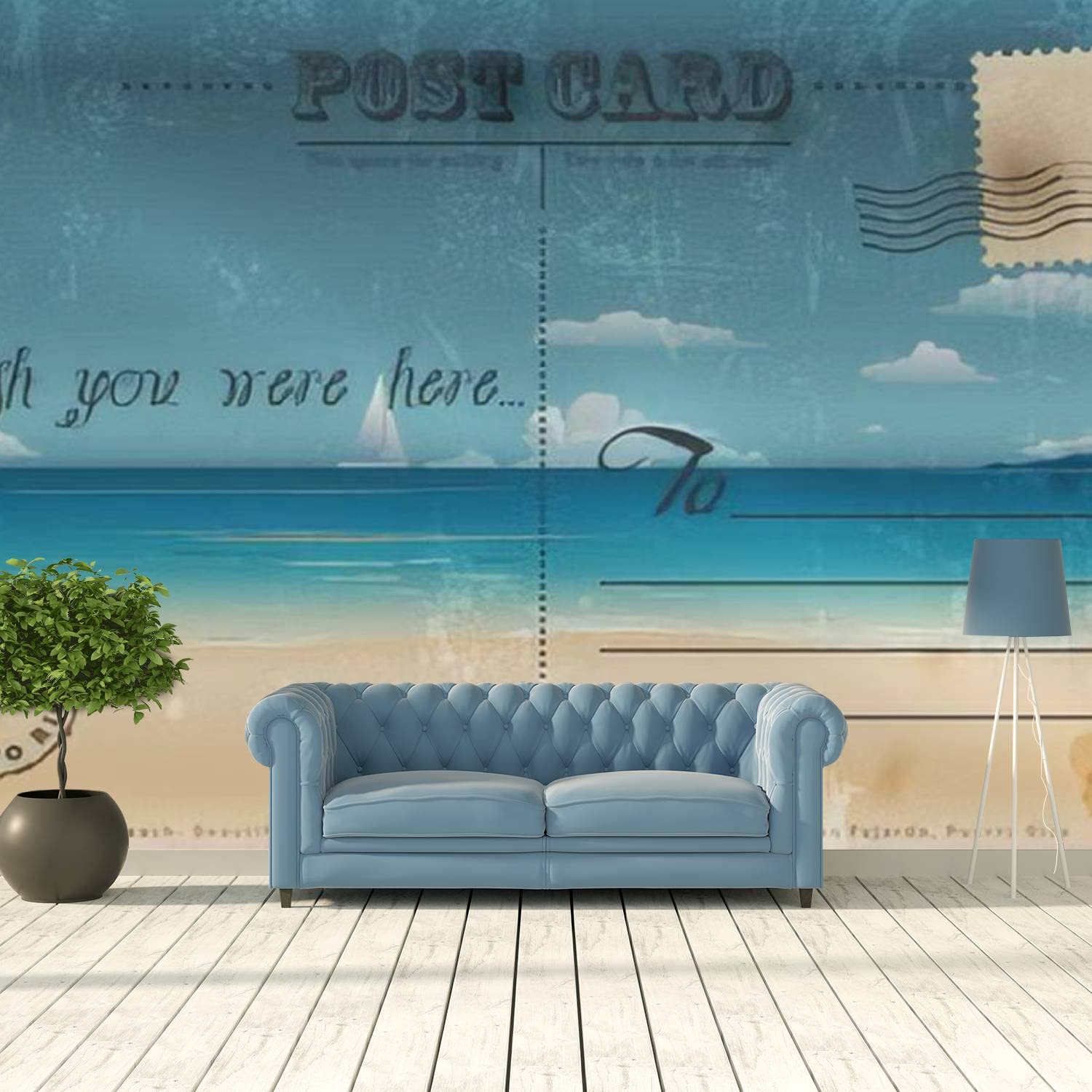 Vintage Summer Postcard