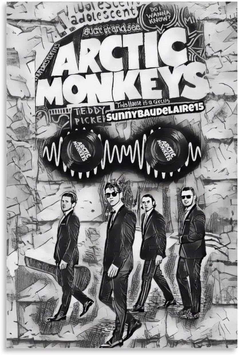 FUPWYKWH Arctic Monkeys Poster Music Posters Album Cover Posters Album ...