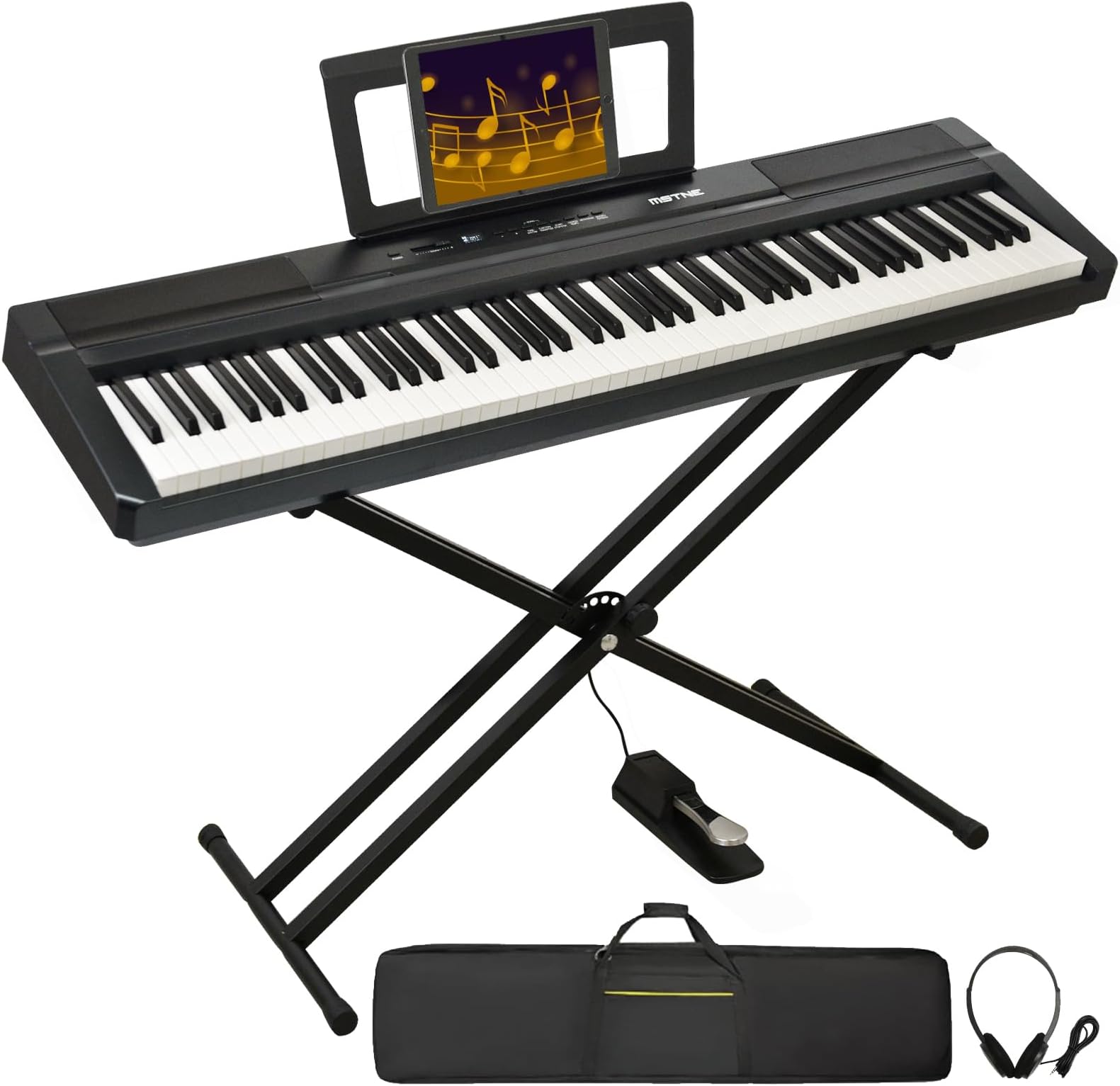 Amazon.com: Yamaha Piaggero NP31 76-Key Lightweight Compact Portable ...