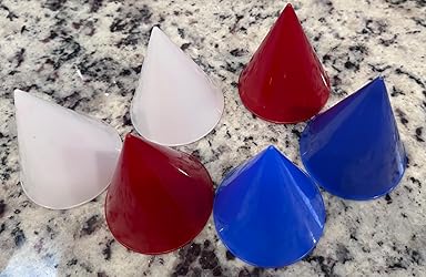 Amazon.com: [6 Pack] Plastic Reusable Snow Cone Cups for Your Snow Cone ...