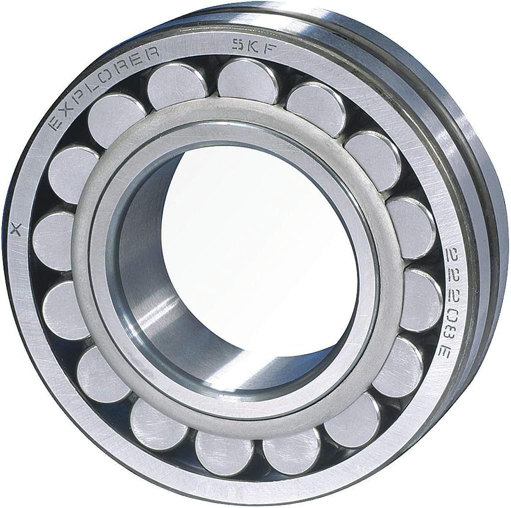 Amazon.com: SKF 22210 E/C3 Spherical Roller Bearing : Industrial ...