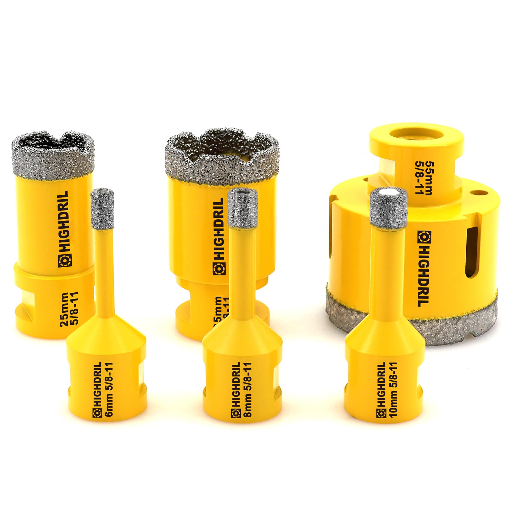 Snapklik.com : Diamond Core Drill Bits Set For Porcelain Tile Granite ...