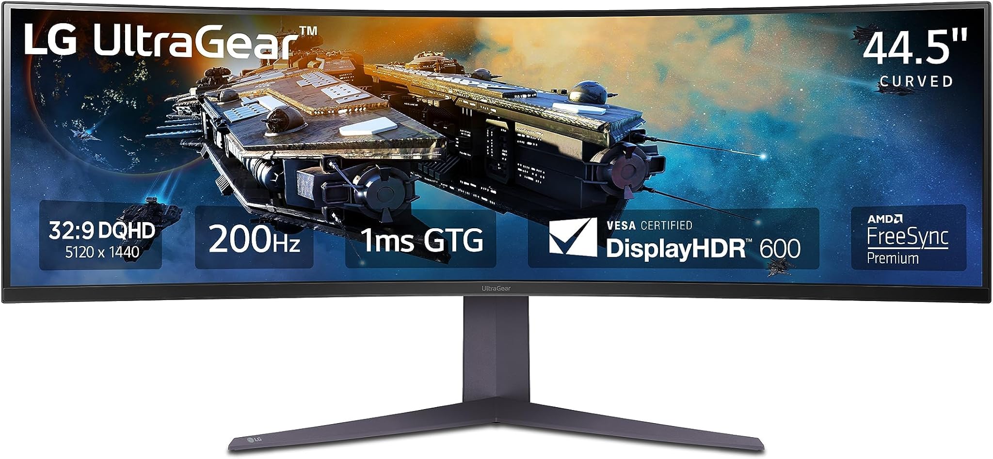 Lg 45gr65dc B Ultragear Curved Gaming Monitor 45 Inch 32 | Desertcart ...