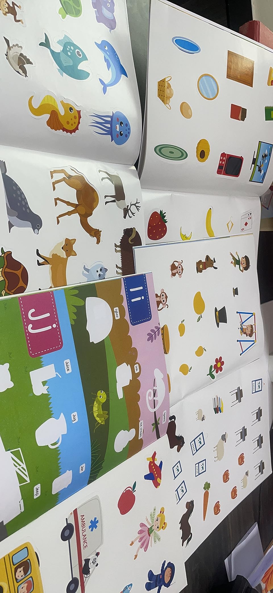 Buy My First Sticker Books - Alphabet, Numbers, Shapes and Colours ...