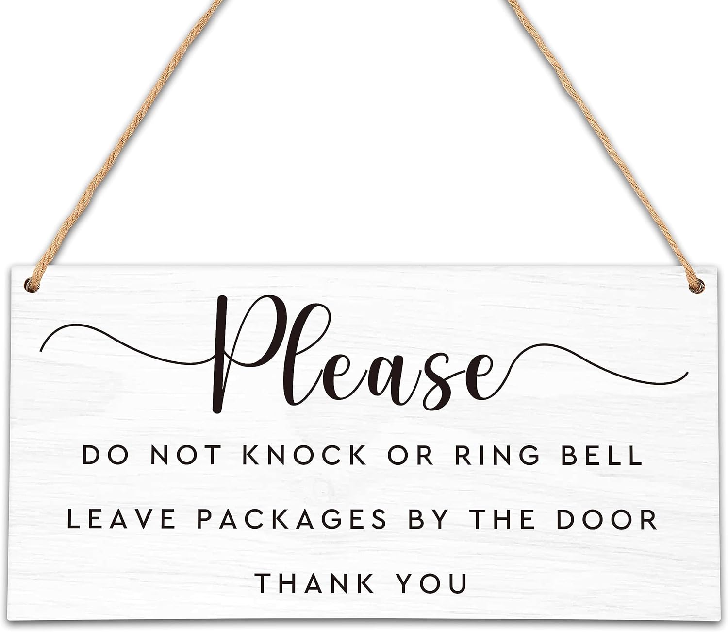 Amazon.com: No Soliciting Warning Reminder Plaque, Please Do Not Knock ...