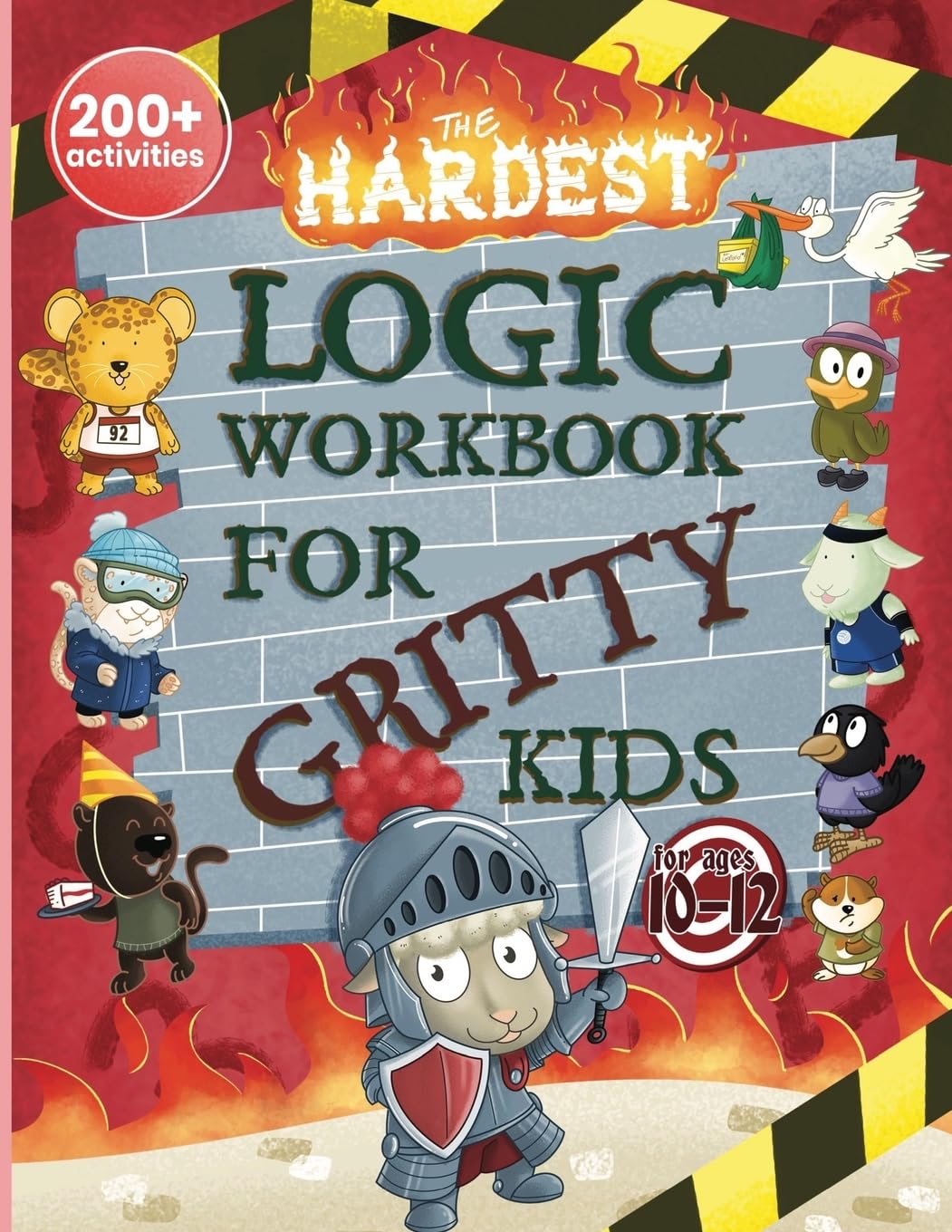 The Hardest Logic Workbook for Gritty Kids: Spatial Reasoning, Math ...