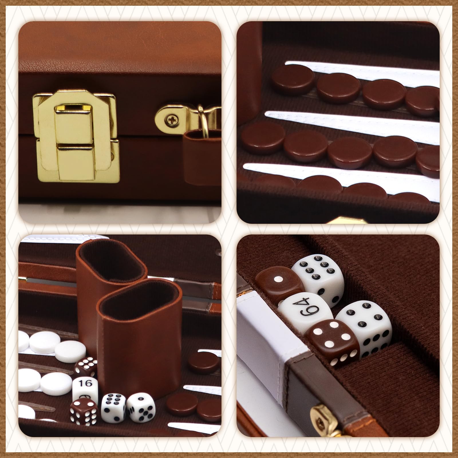 Ebay Backgammon Game Set Backgammon Set 2 Players Classic Backgammon ...