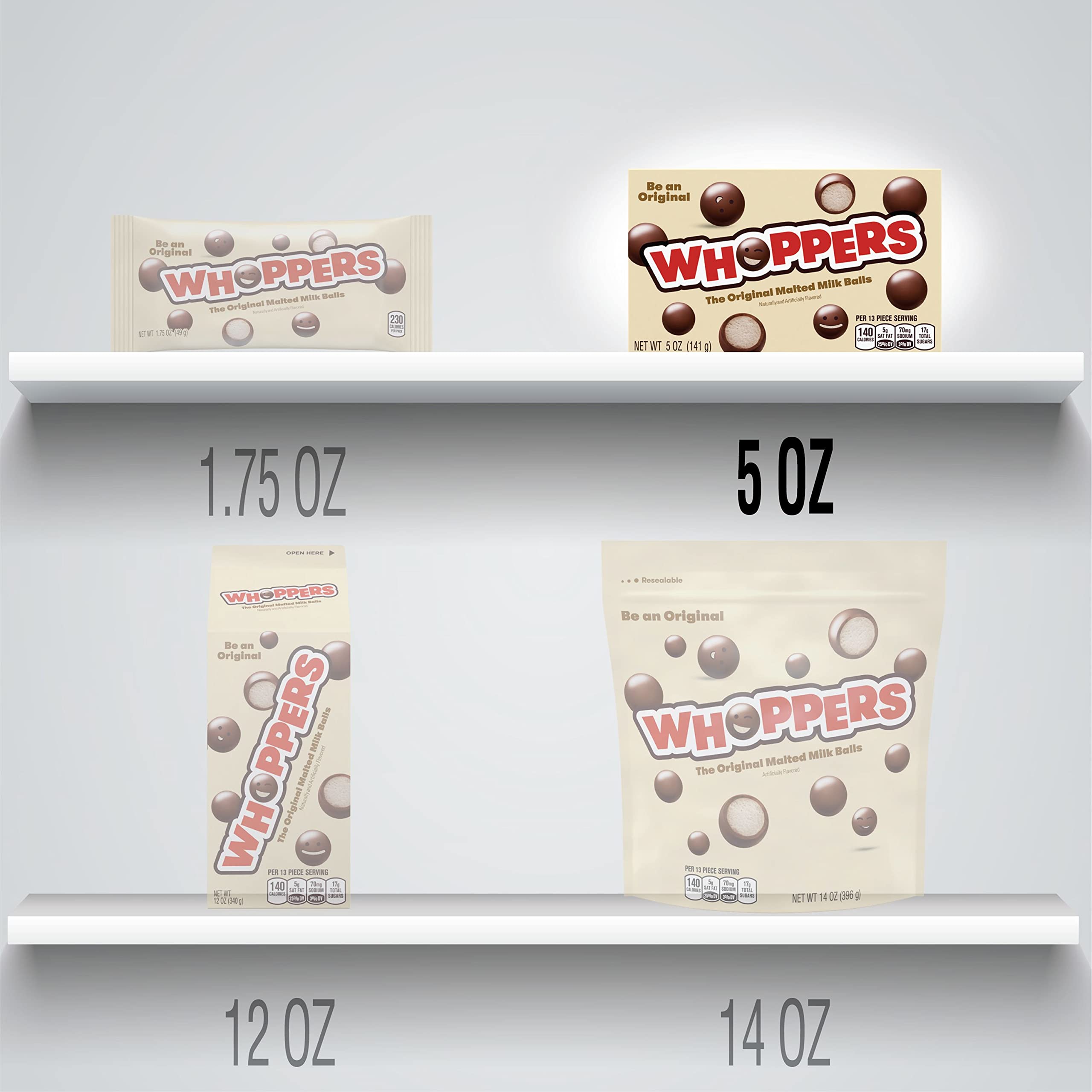 WHOPPERS Malted Milk Balls Candy, Movie, 5 oz Box: Buy Online in INDIA ...