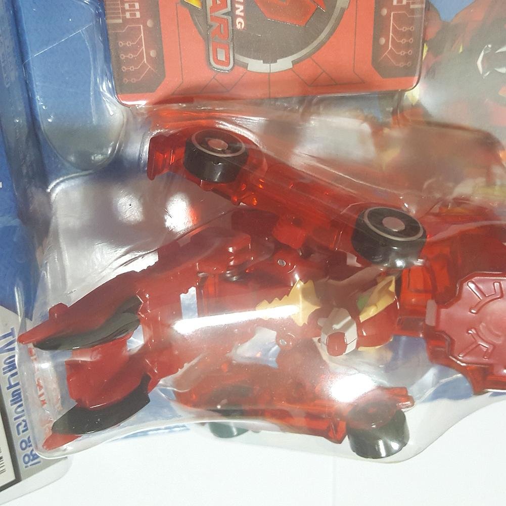 TURNING MECARD W Kaion Red Transforming Robot Toys / from Korea TV ...