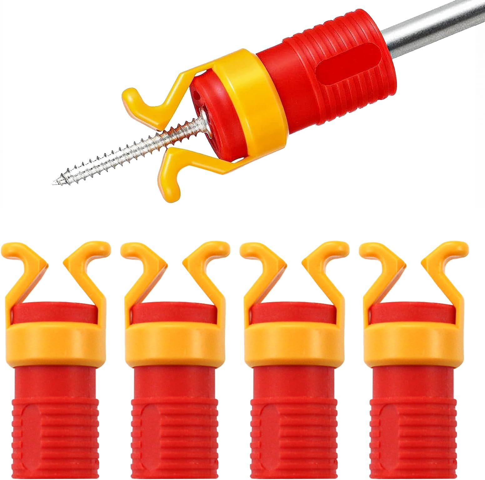 4Pcs ABS Screw Holder Clamp,Screw Holder Clamp Fixing,Screw Gripper ...