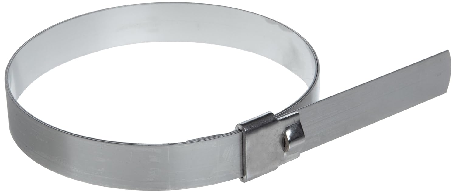 BAND-IT UL2179 Ultra-Lok 3/4" Wide x 0.030" Thick 6-1/2" Diameter, 201 ...