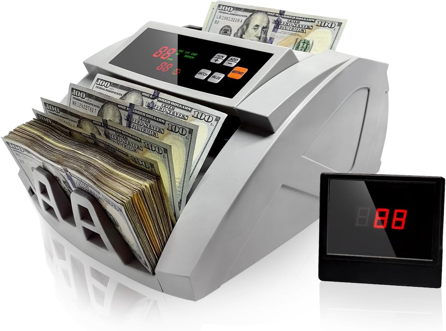 Amazon.com : Money Counter Machine, Value Counting, Cash Counter with ...