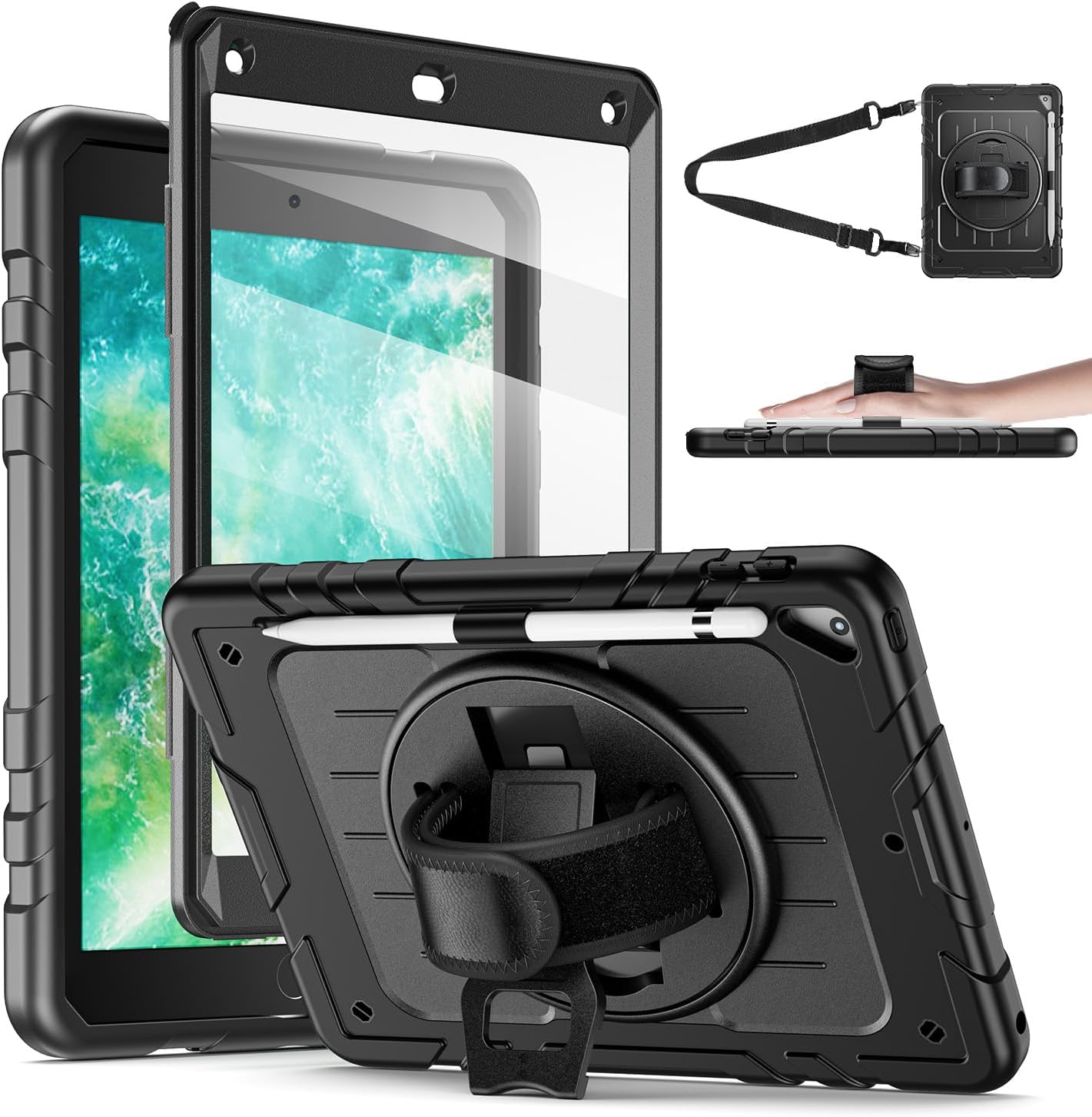 Amazon.com: Timecity Case for iPad 6th/5th Generation, iPad 9.7 Inch ...