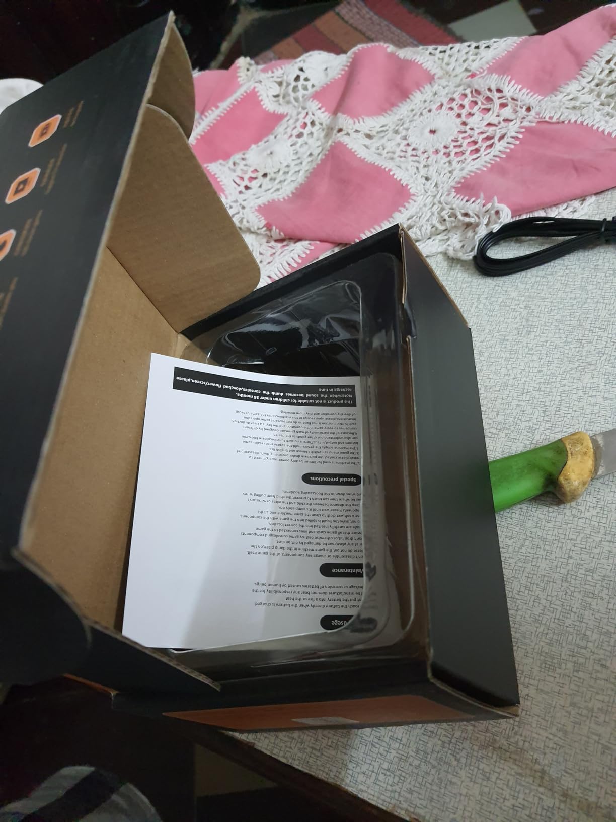 Amazm Retro Game Box: 500 In1 Games, 3-Inch Screen, Relive Classic ...