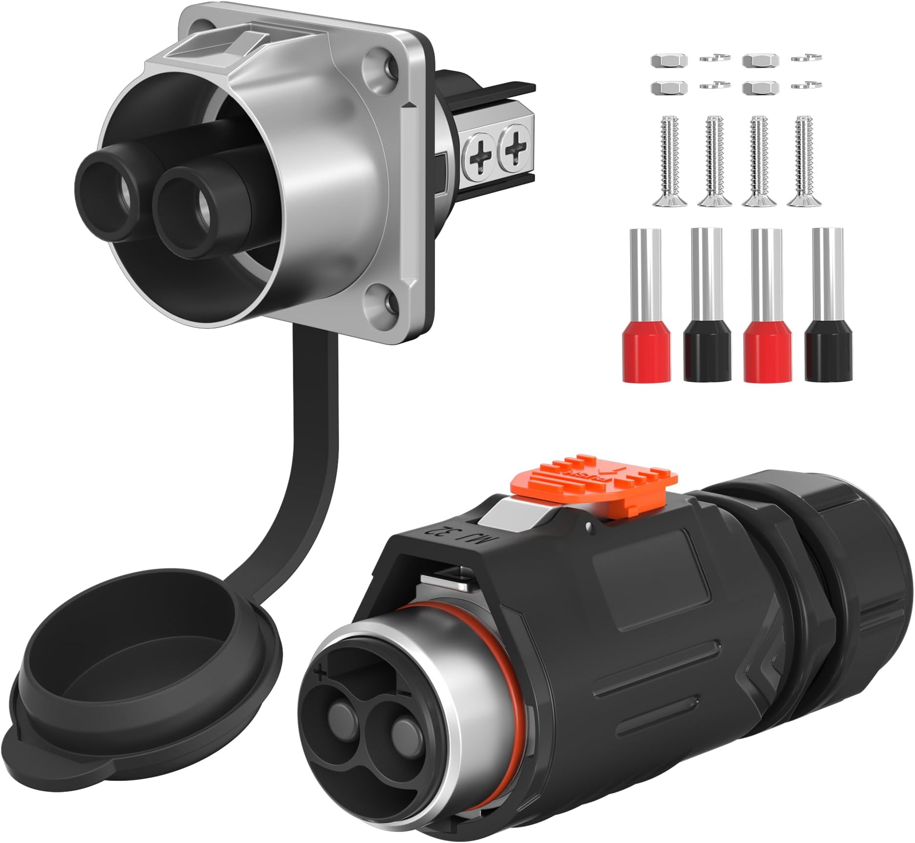 Amazon.com: 80A Trolling Motor Plug and Receptacle for Minn Kota 2 or 3 ...