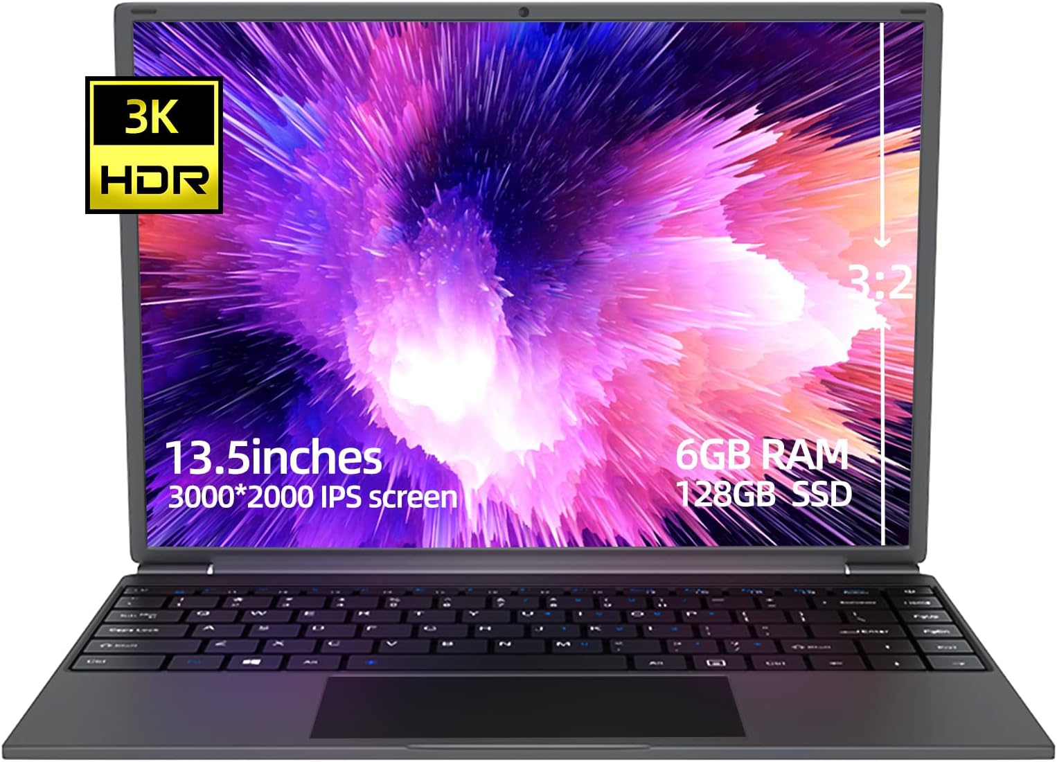 Amazon.com: Windows 11 Laptop,13.5 Inch Celeron N4020 Quad core, 6GB ...