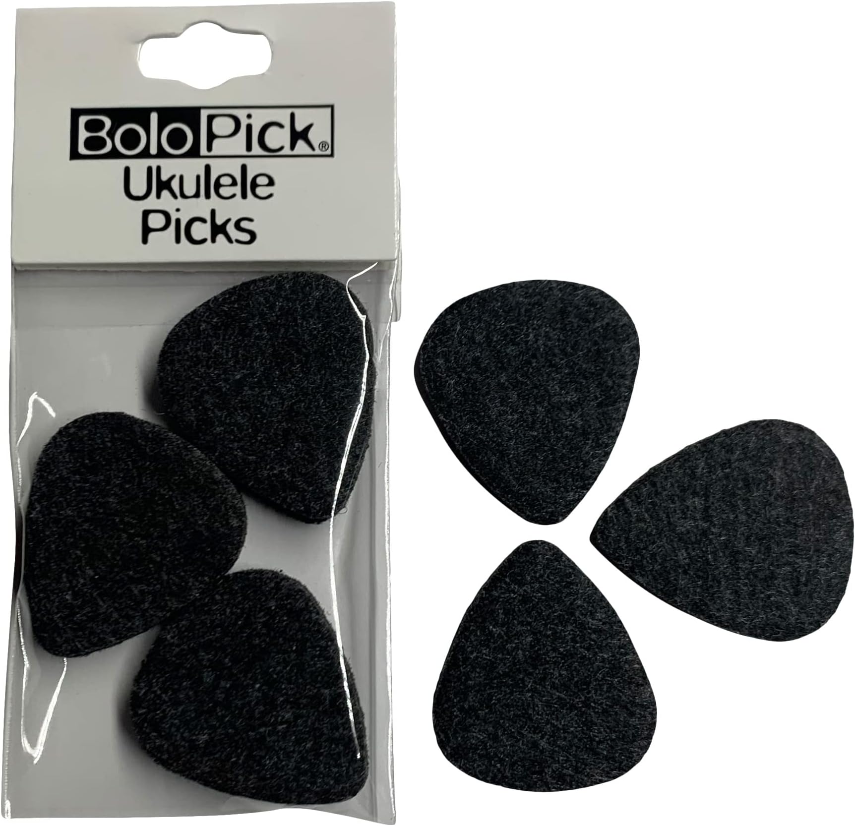 Amazon.com: 10 Pcs Wool Felt Guitar Picks Ukulele Picks Plectrums with ...