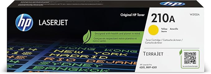 HP 210A Yellow Original Laserjet Toner Cartridge : Amazon.ca: Office ...