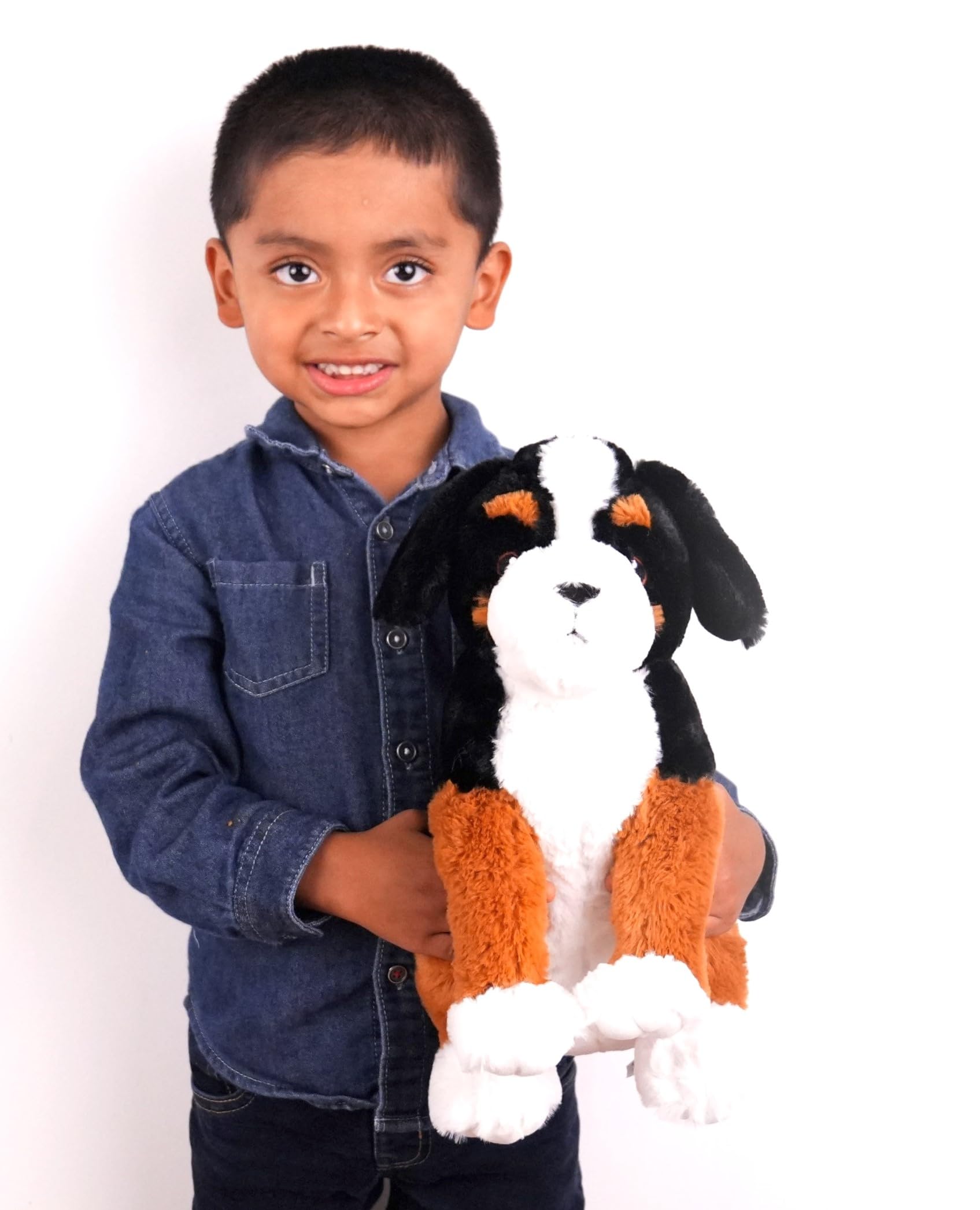Animals Cuddling Stuffed Animals
