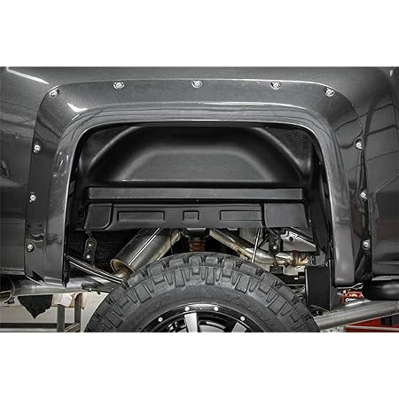 Amazon.com: Rough Country Rear Wheel Well Liners for 2019-2022 Ram 1500 ...