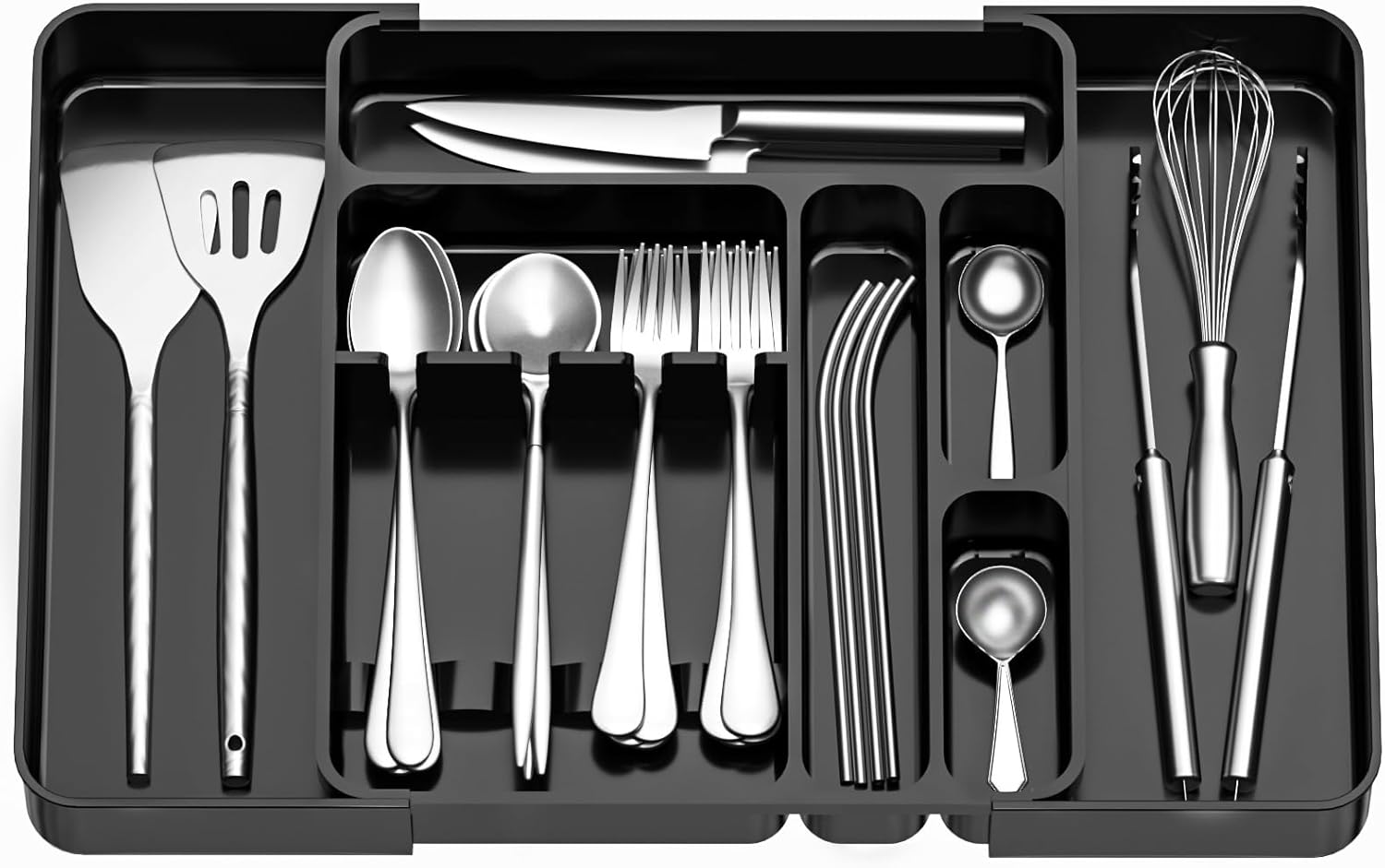 Amazon.com - VITABONA Silverware Organizers for Kitchen Drawers ...